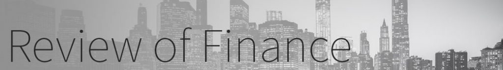 Review of Finance